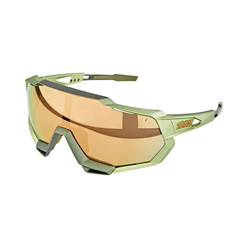 100% SPEEDTRAP MATTE METALLIC VIPERIDAE - BRONCE MULTILAYER MIRROR LENS ...